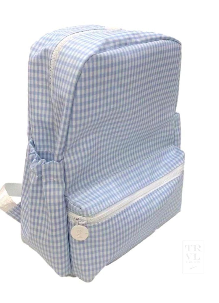 TRVL Design Gingham Mist Backpack – Good Return